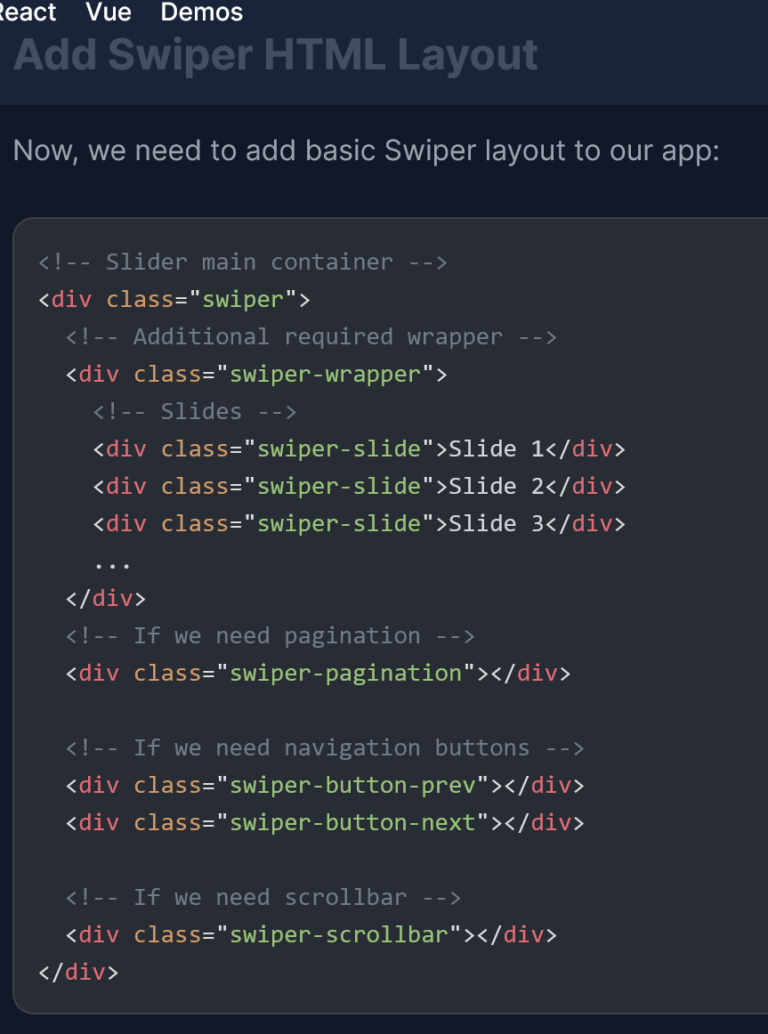 【JavaScript】スライドショーを簡単に実装できるSwiperを解説
